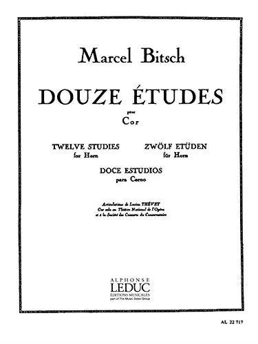 Marcel Bitsch - Douze Etudes-Twelve Studies for Horn – Thompson Music Co