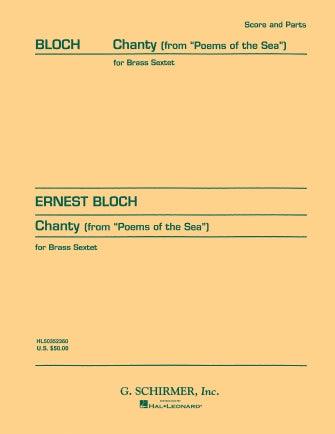 Bloch, Ernest — Chanty from Poems of the Sea – Thompson Music Co