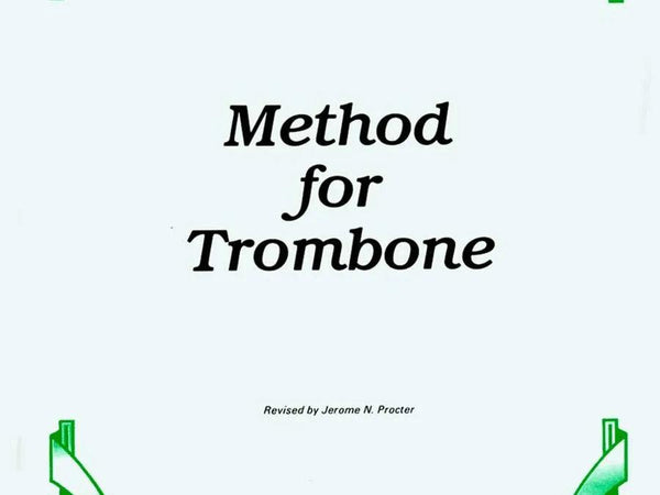 Cornette - Method for Trombone – Thompson Music Co